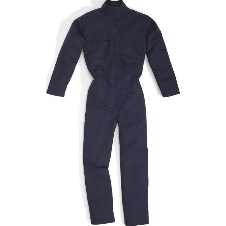 Overol borneo Cuello recto cerrado con corchete oculta Color Azul x UND ...