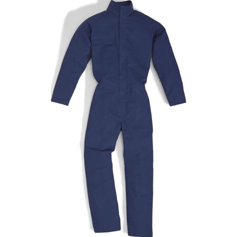 Overol en algodón ignífugo Cuello montante Color Azul Marino x UND - EGAVAL